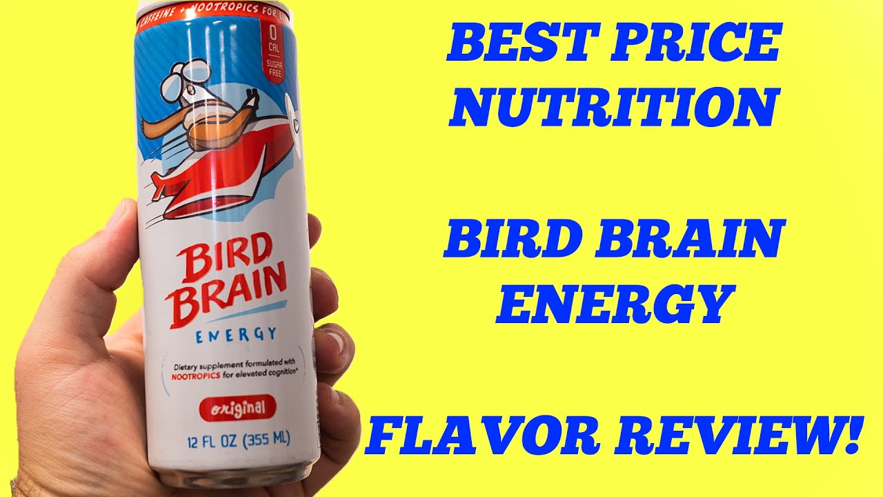 Bird Brain Energy Drink Review! Filling an Unclaimed Spot! - YouTube