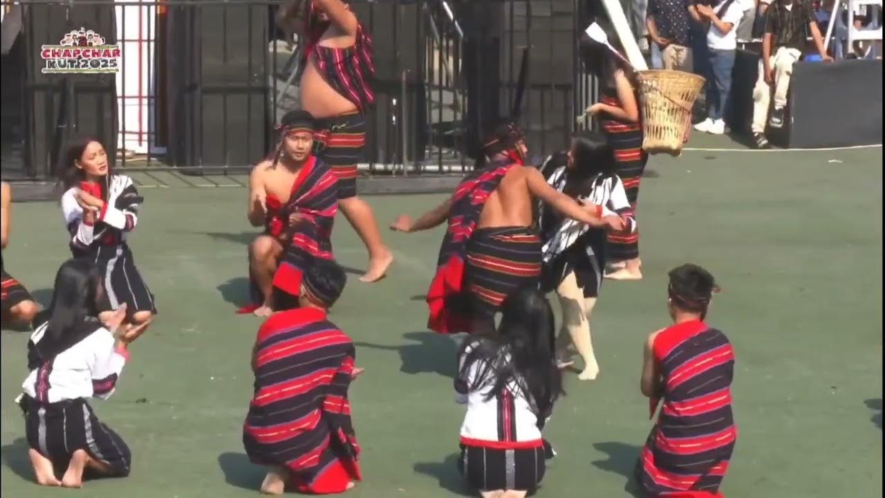 Hmar cultural Dance Mizoram Chapchar Kût 2025 - Day 2 💐 - YouTube