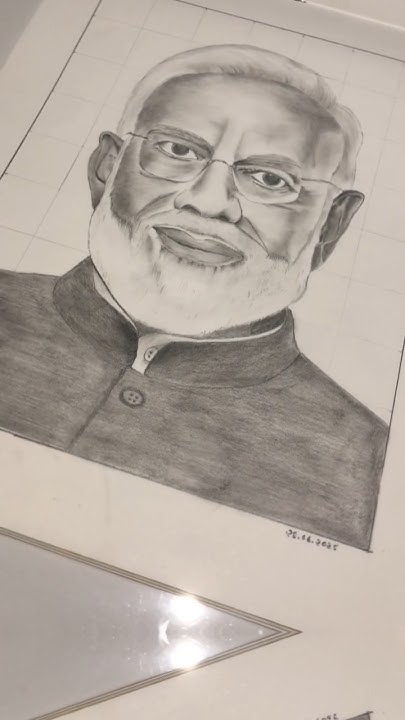 Narendra Modi sketch drawing #shorts #modi #short #drawing #ytshorts - YouTube