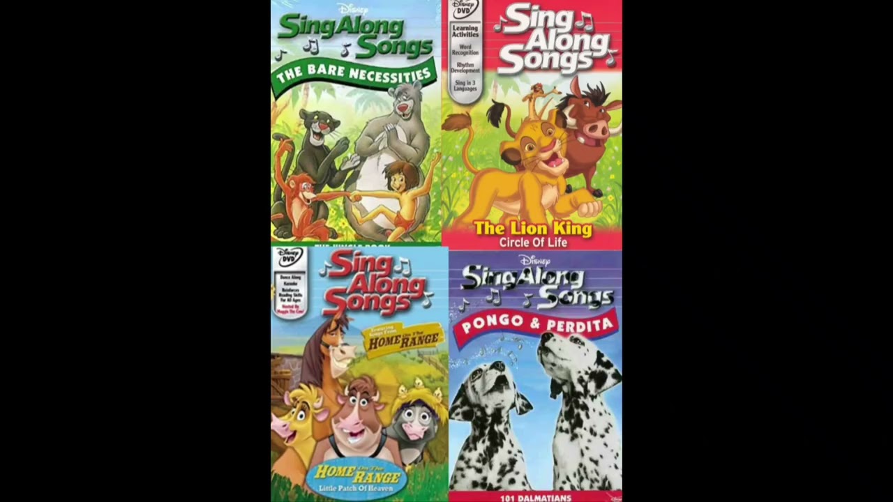 disney sing-along-songs. circle of life bare necessities pongo and ...