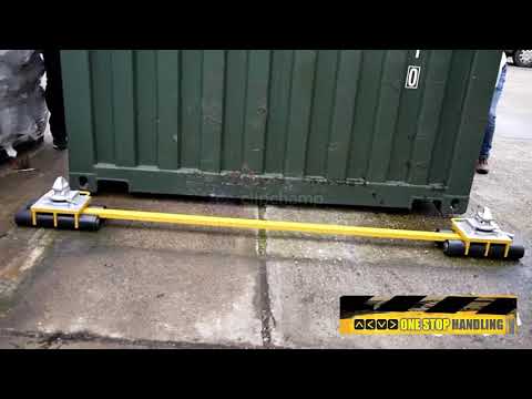 Container Skates | One Stop Handling - YouTube