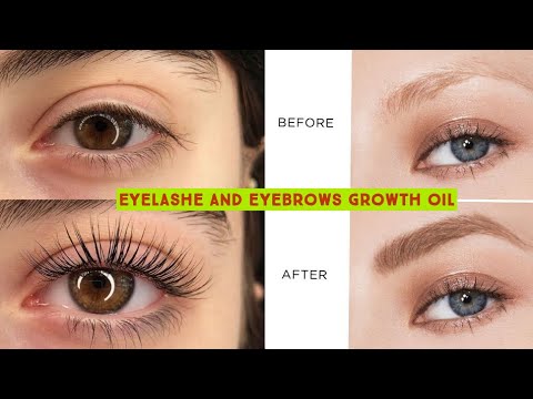 How to grow long,Thick, strong Eyelashes & Eyebrows #beauty - YouTube