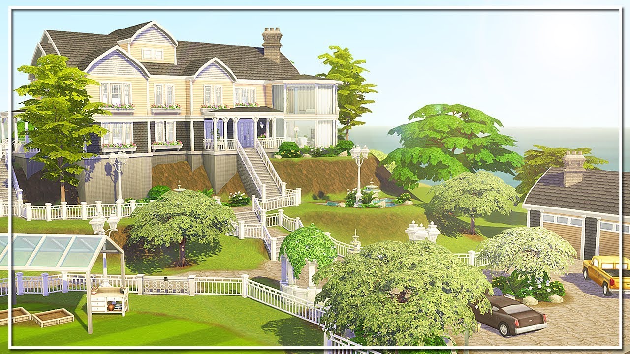 COUNTRY FARM ESTATE || The Sims 4: Speed Build - YouTube