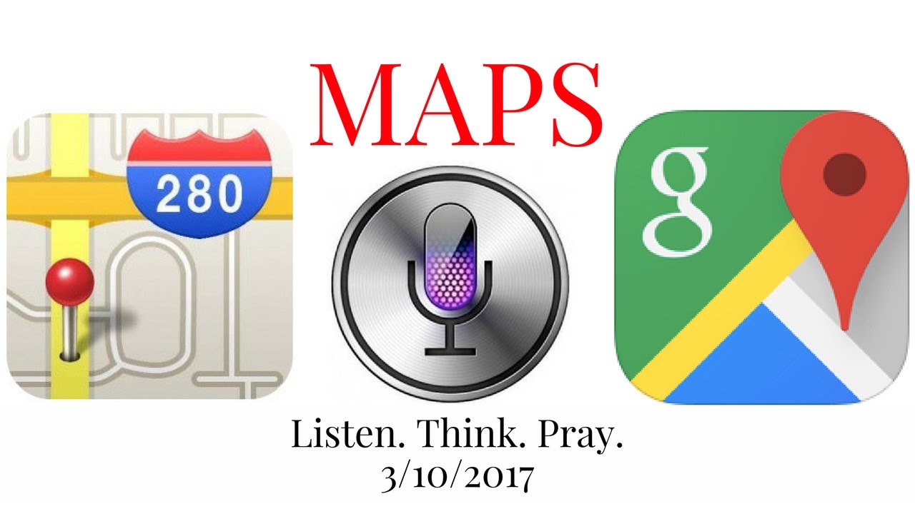 Listen. Think. Pray. - 3/10/2017 "Maps" - YouTube