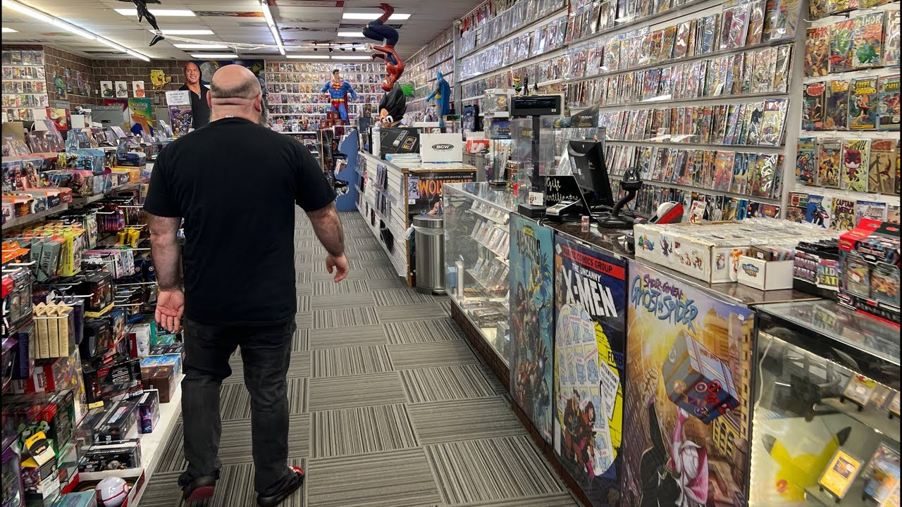 New Comic Book Day at the Local Comic Shop! - YouTube