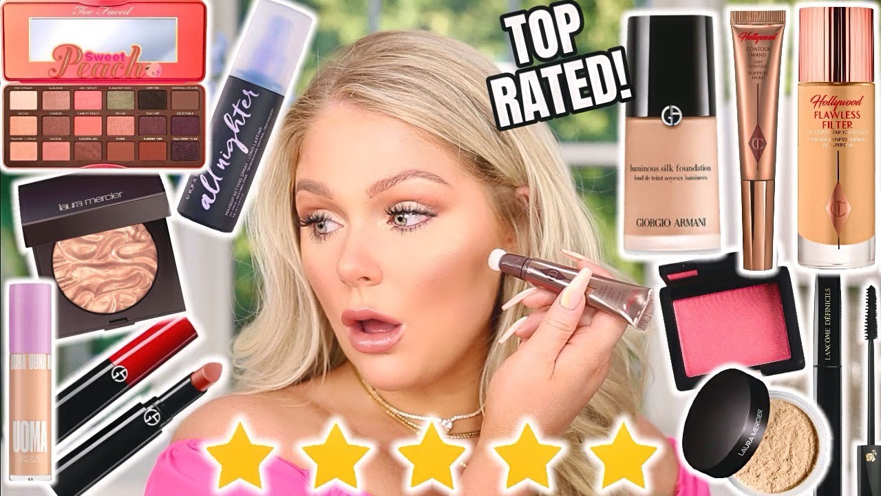 I TRIED THE HIGHEST RATED HIGH END MAKEUP PRODUCTS *ARE THEY WORTH THE ...