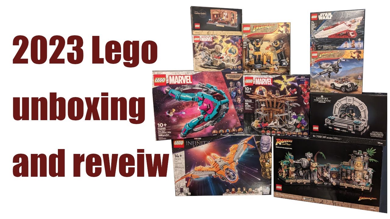 2023 Lego unboxing and review - YouTube