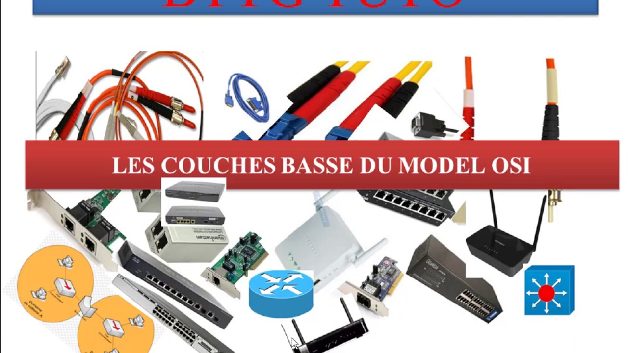 Les couches basses du model OSI(Couche Physique suite) - YouTube