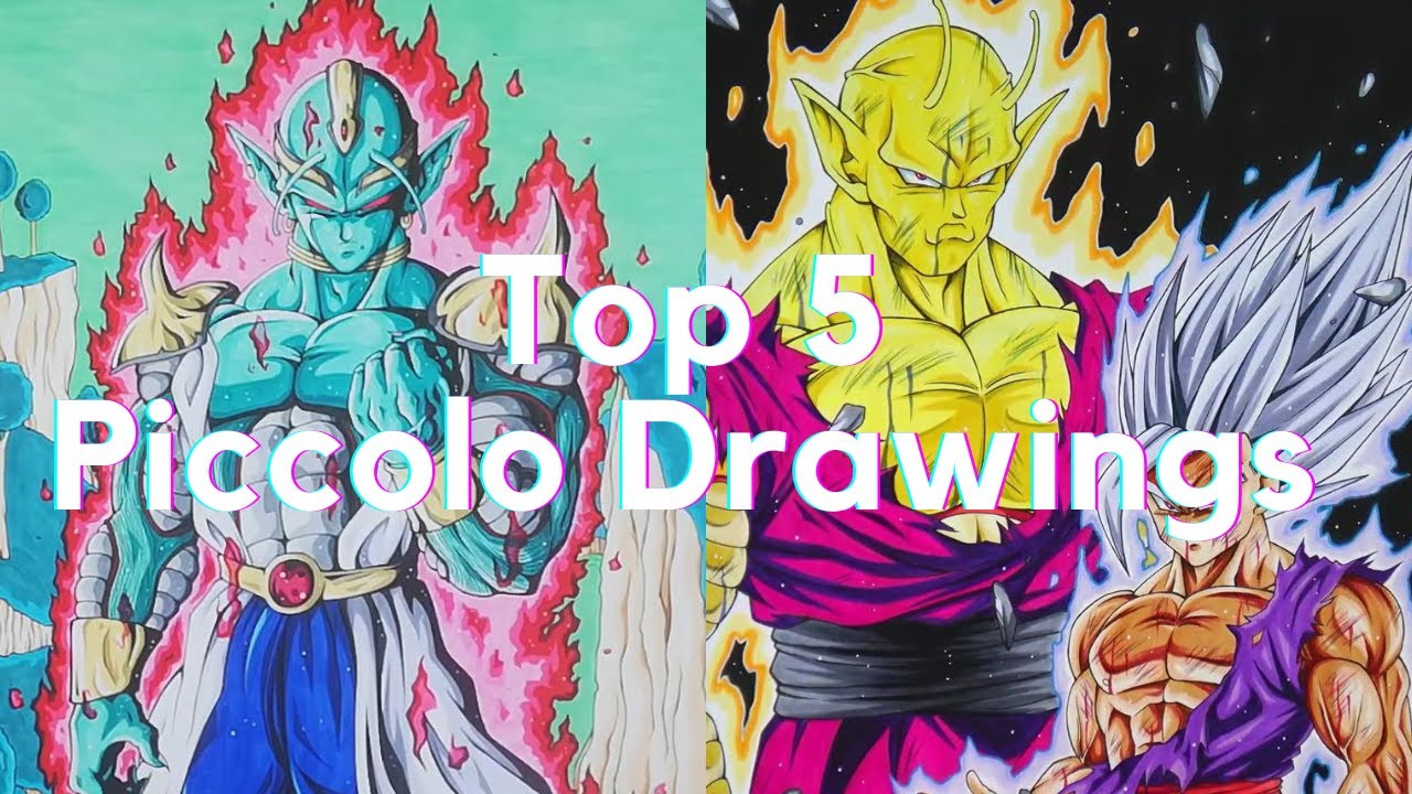 Top 5 Piccolo Drawings on Youtube - YouTube