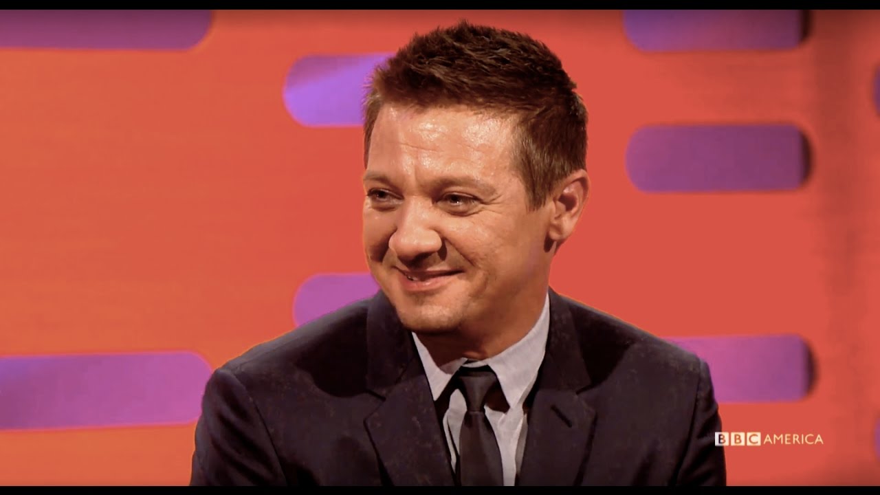 Jeremy Renner’s Face Frightens Children - The Graham Norton Show - YouTube