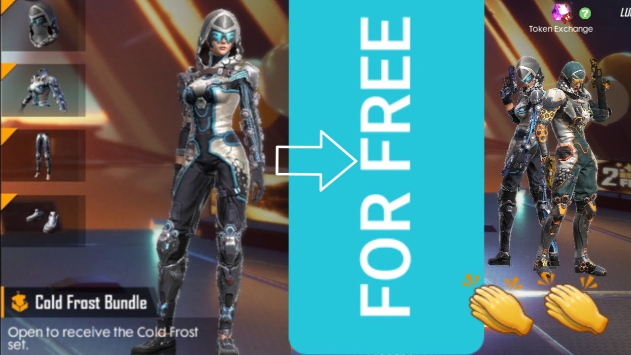 FREE FIRE -How to get COLD FROST BUNDLE FOR FREE IN JUST 1 WEEK. - YouTube