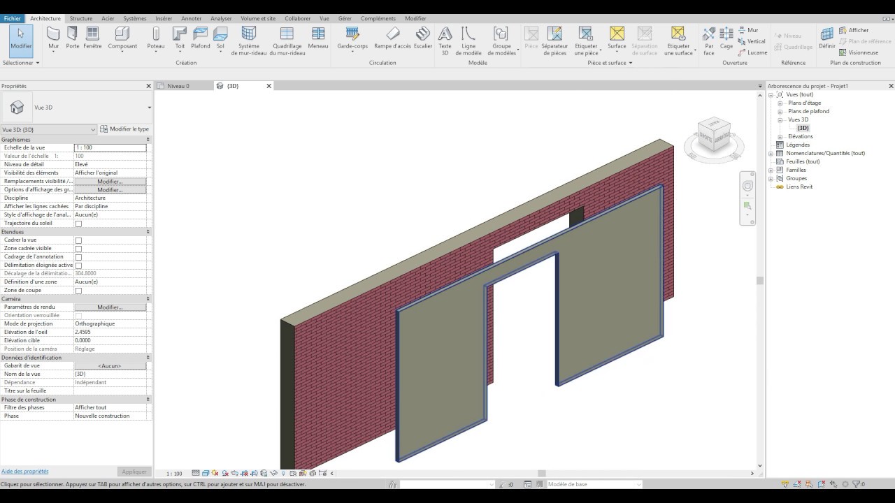 #Revit - Les Murs Modifications du profil - Revit - YouTube