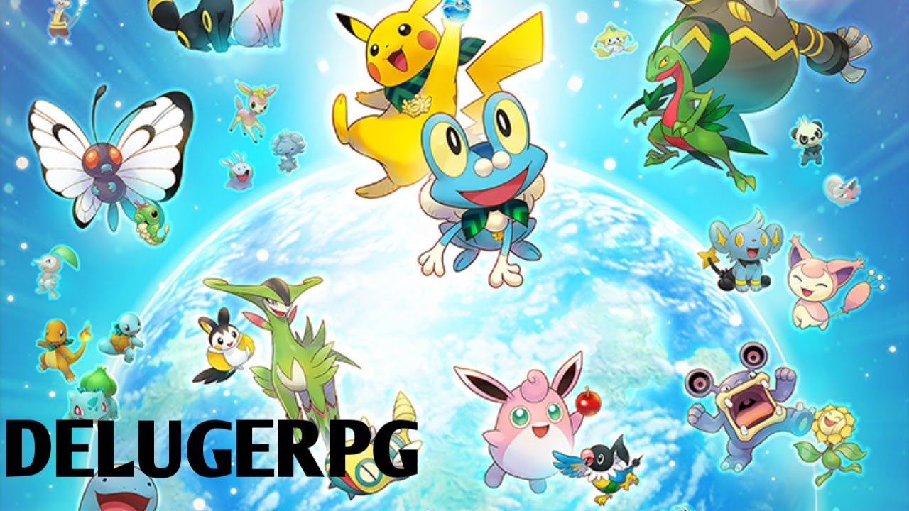 I played delugerpg (pokemon game) tamil - YouTube