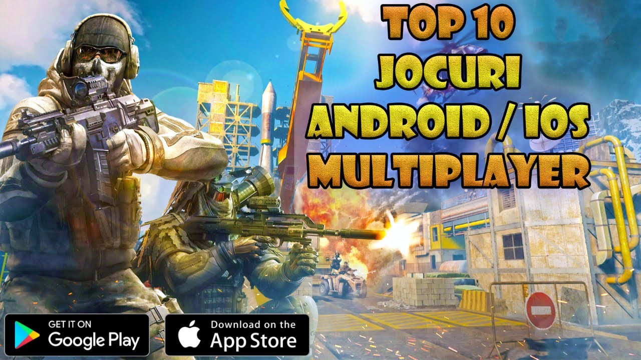 TOP 10 Jocuri ANDROID & IOS Multiplayer 2021 | Jocuri pe Telefon - YouTube
