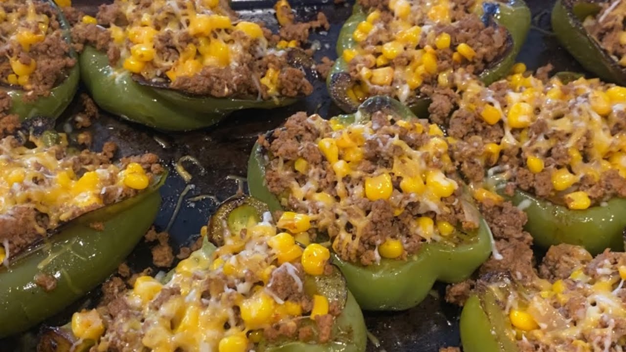 Stuffed peppers recipe (Chiles rellenos) very delicious and easy to ...