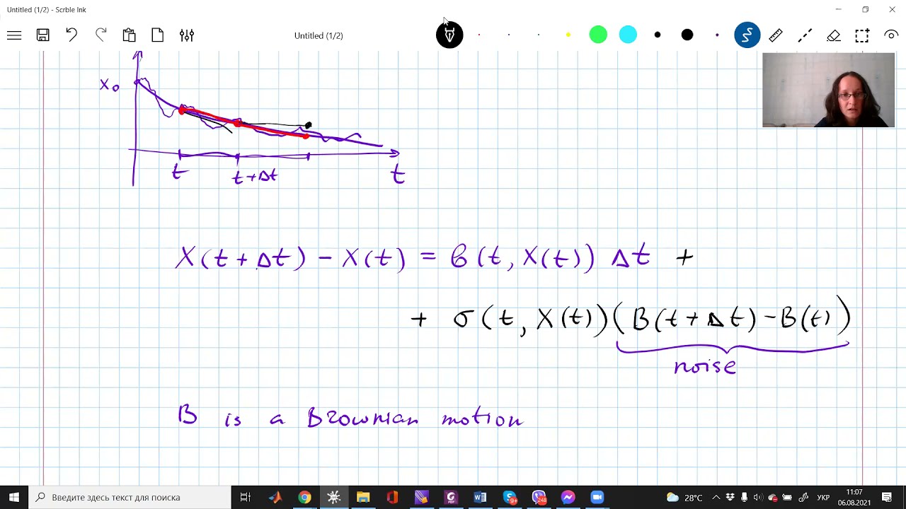Lecture 6. Stochastic differential equations: first definitions and ...