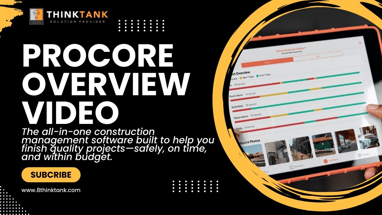 PROCORE OVERVIEW VIDEO !!! - YouTube