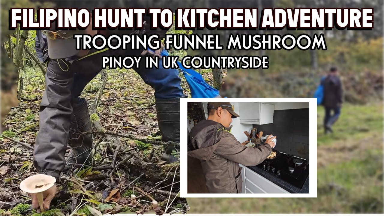Trooping Funnel Mushrooms: Filipino Hunt to Kitchen Adventure! - YouTube