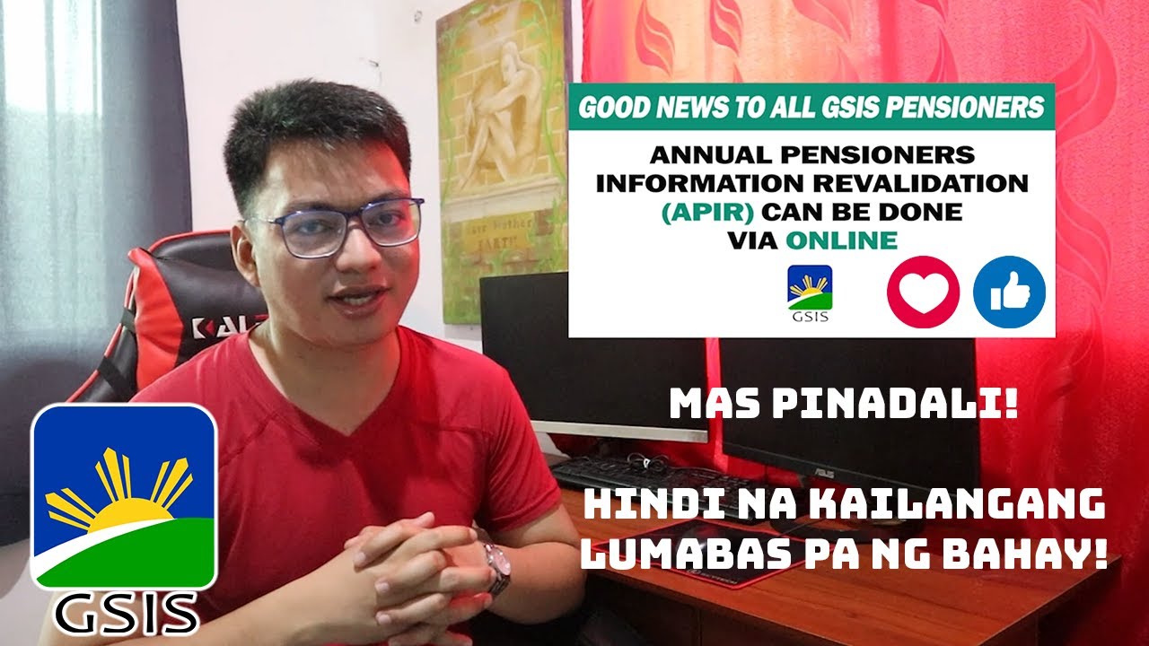 GSIS APIR (Annual Pensioners Information Revalidation) 2022 | Step by ...