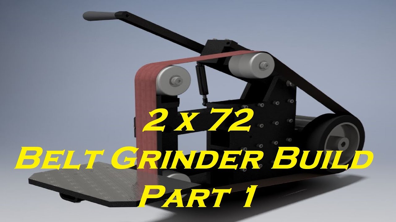 2x72 Belt Grinder (Making Detail D01) - YouTube