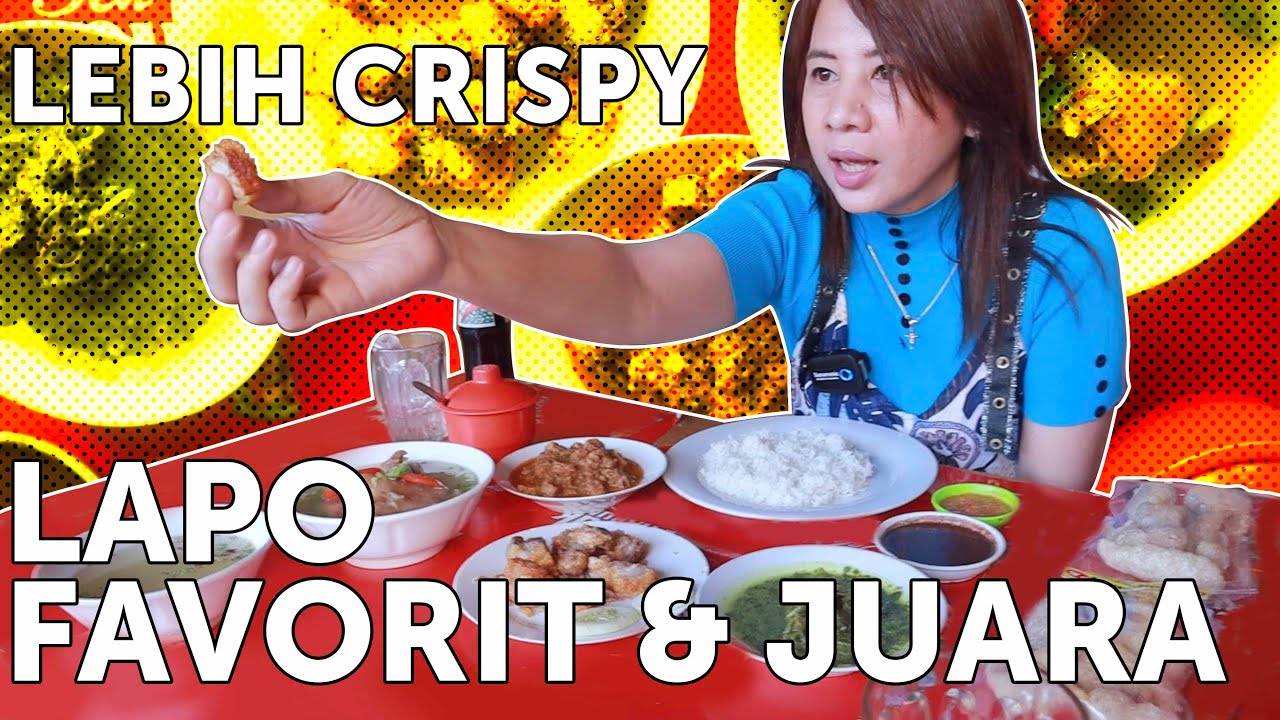 JUARA!! LAPO SIRAIT BABI PANGGANG CRISPY TER FAVORIT KU - YouTube