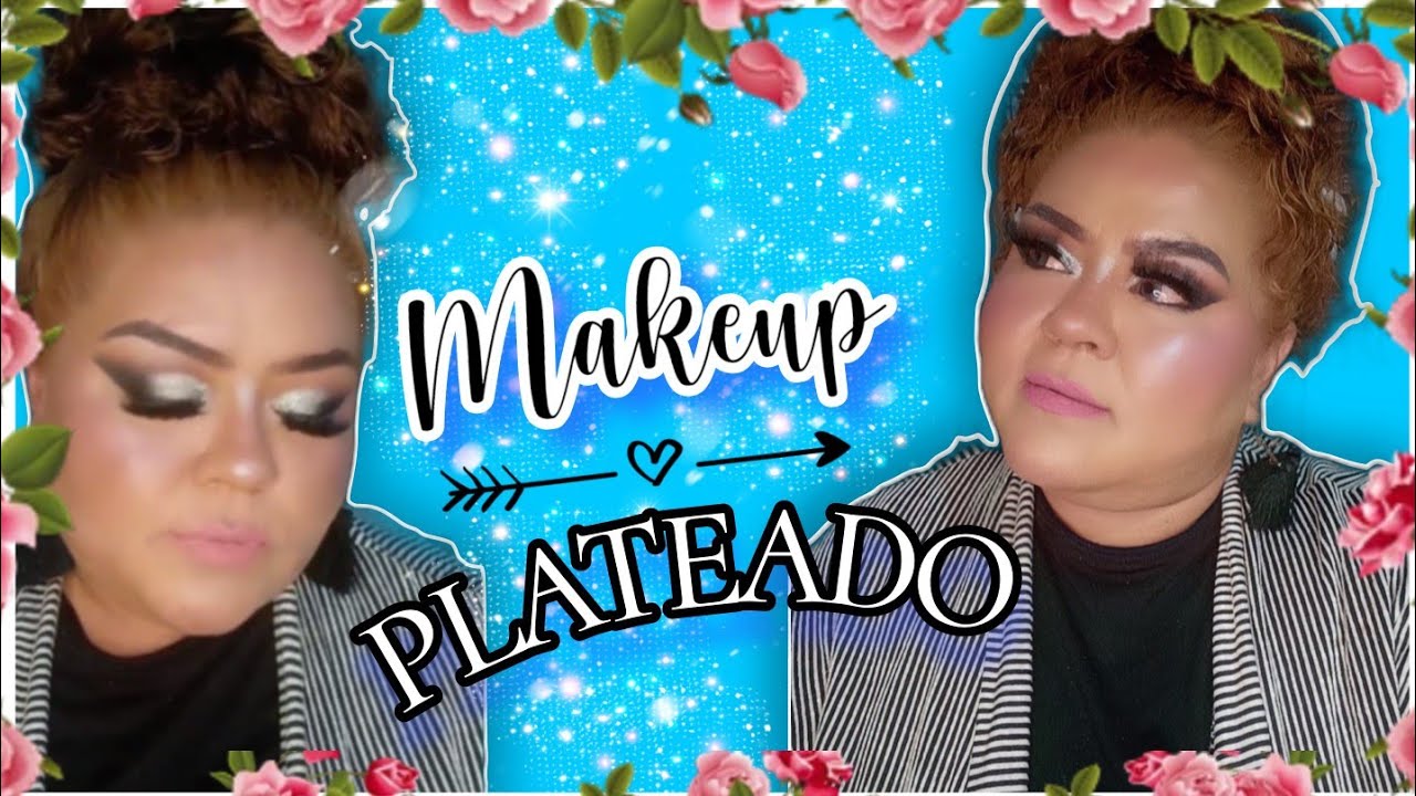 Maquillaje Plateado para Fiestas | Makeup glam... - YouTube