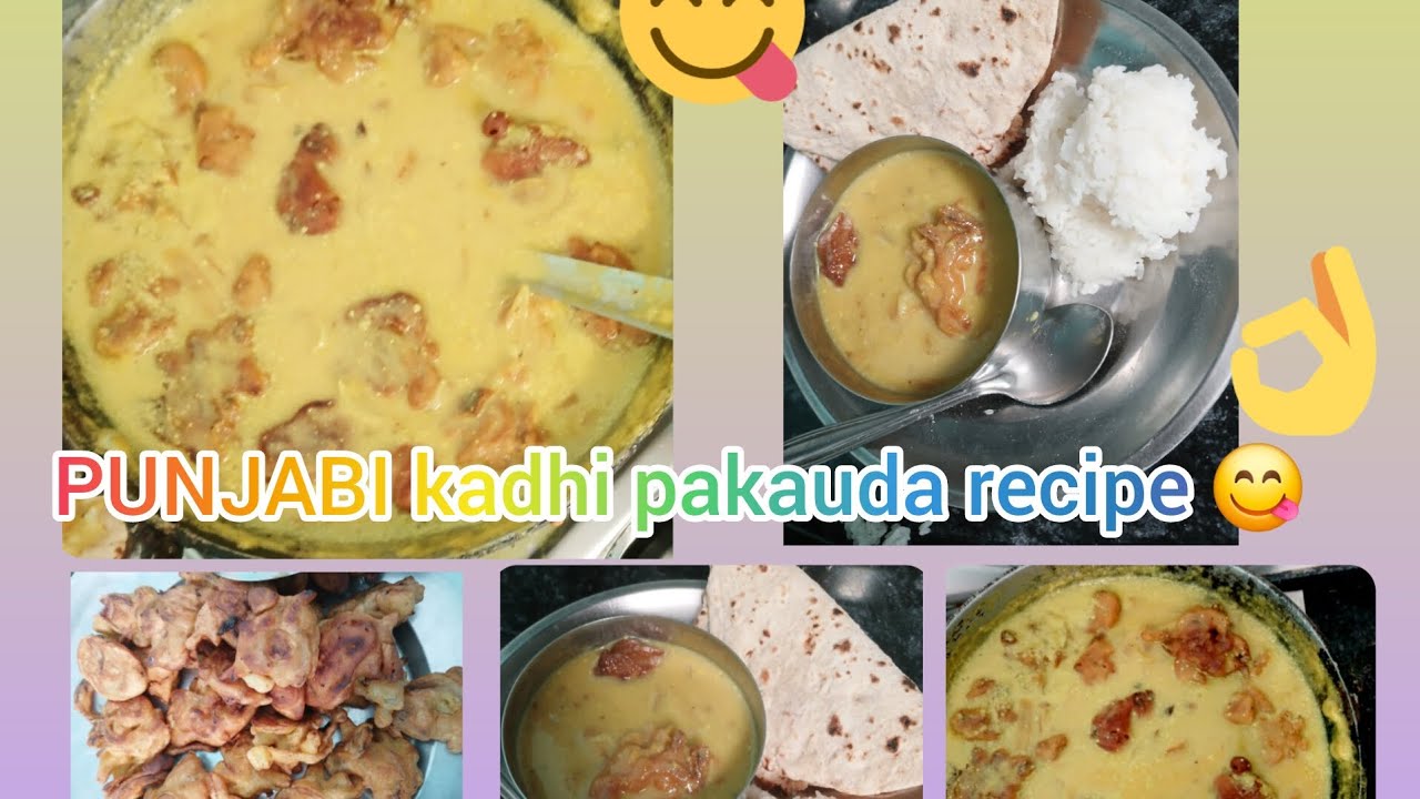# Punjabi style kadhi pakauda recipe 😋 || tasty &delicious || healthy ...