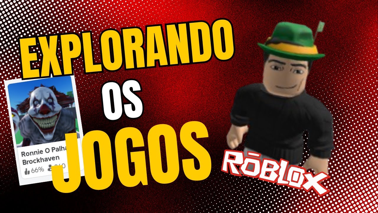 Explorando e Jogando Ronnie O Palhaço Brockhaven no Roblox - Gameplay ...