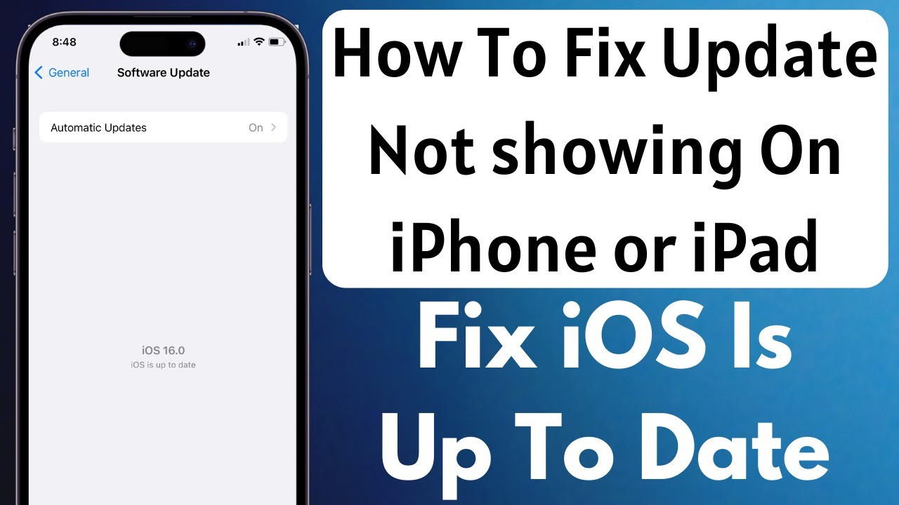 How To Fix Update Not Showing Up On IPhone Or IPad Solved YouTube how-to-fix-update-not-showing-up-on-iphone-or-ipad-solved-youtube