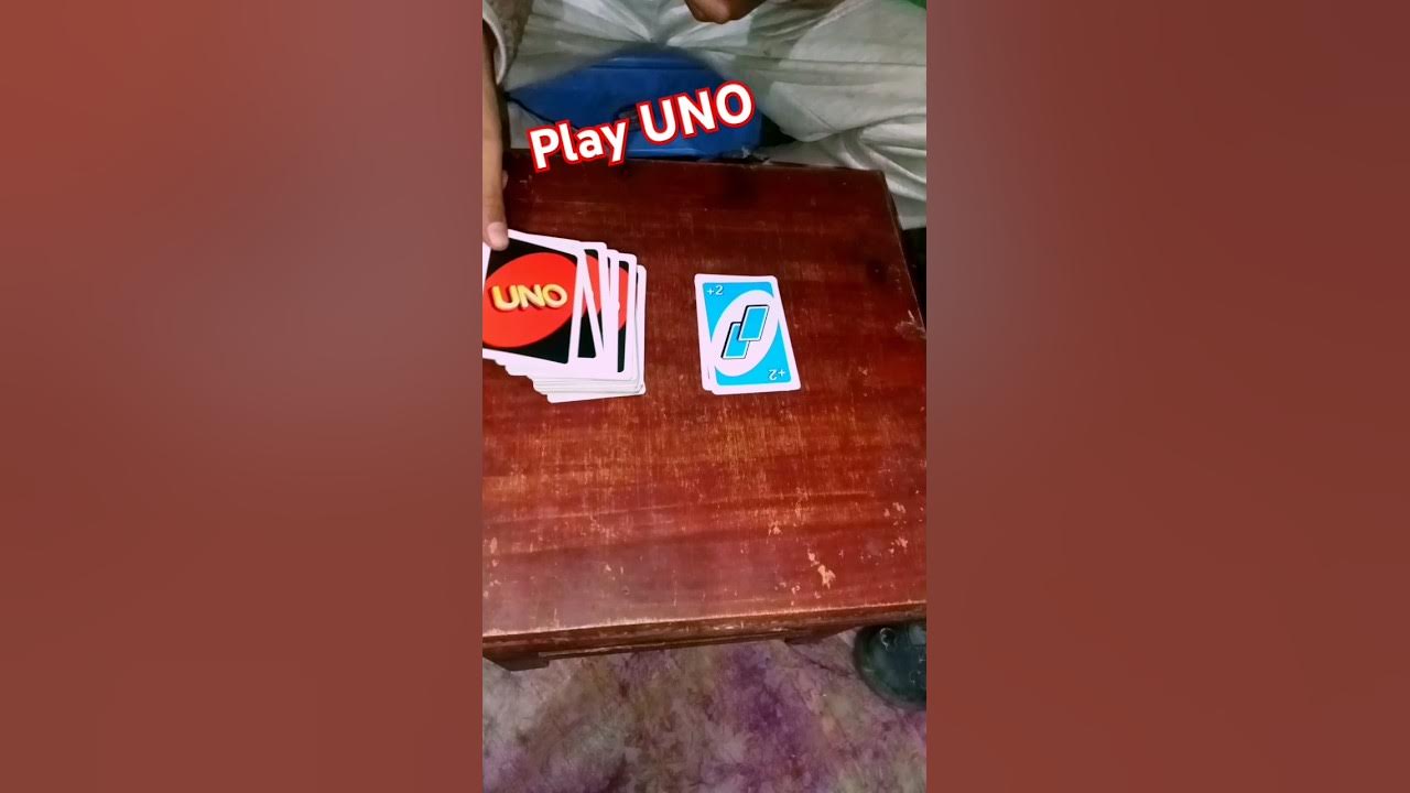 How to play UNO Card #uno #unocardgame #unogame #unofficial #gaming - YouTube