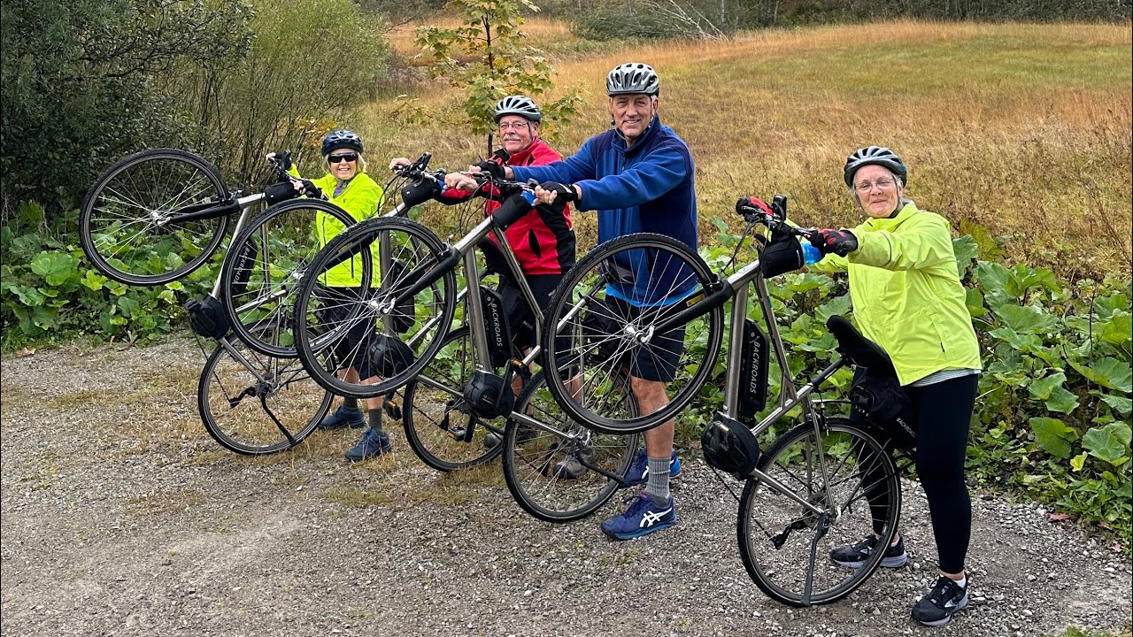 Day 3 Biking with BACKROADS- Chasing Waterfalls Route - YouTube