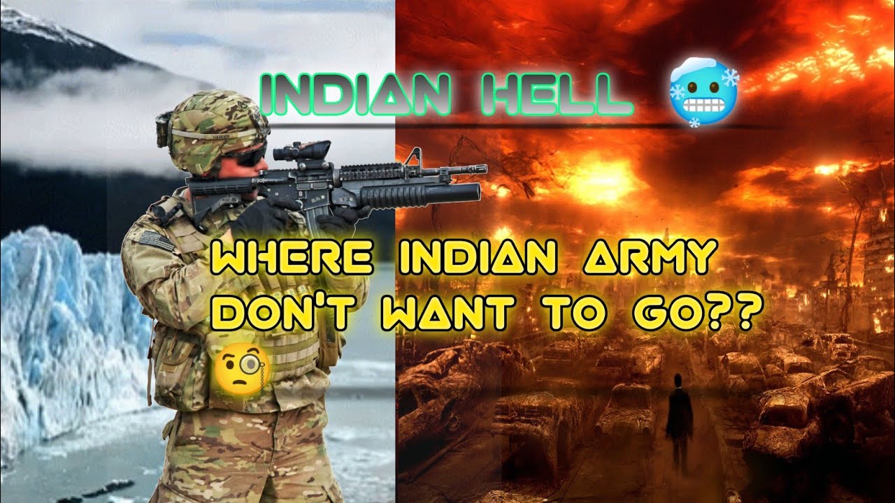 Narak ka darshan karti ha yaha Indian army #TNKnowledge - YouTube