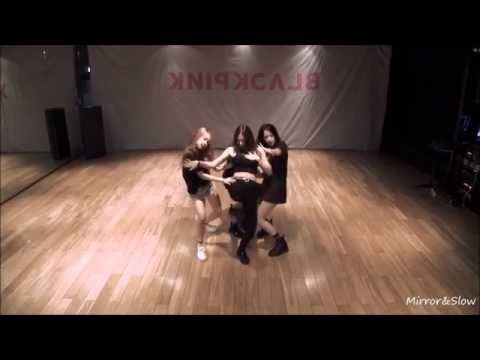 [Mirroed and Slow 50%] BLACKPINK - BOOMBAYAH Dance Practice