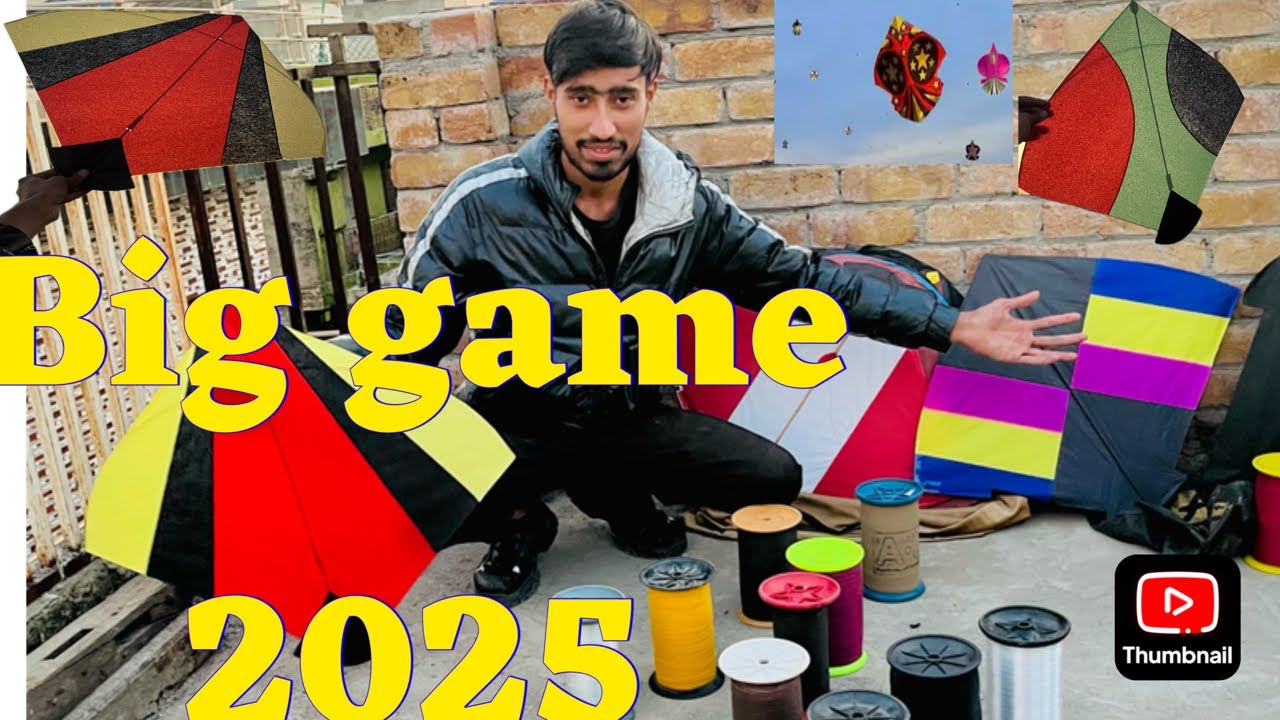 Big game 2025 #aliaj130 #kiteflying #kitegame - YouTube
