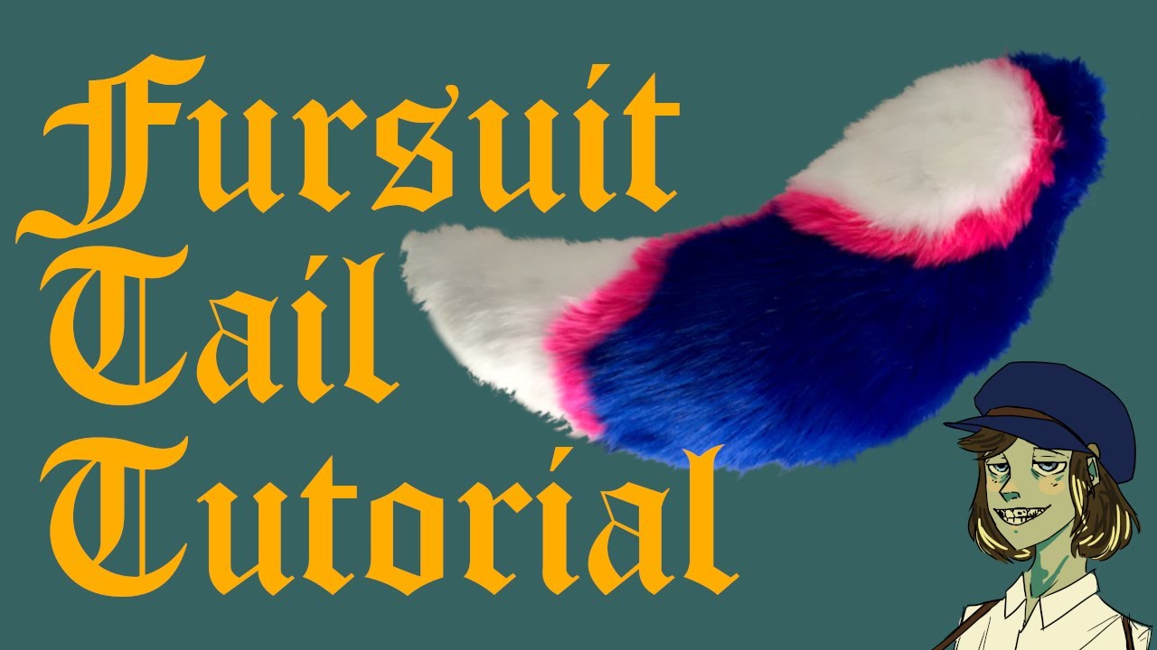 How to make fursuit tail using the Bendy Bones pattern (tutorial) - YouTube
