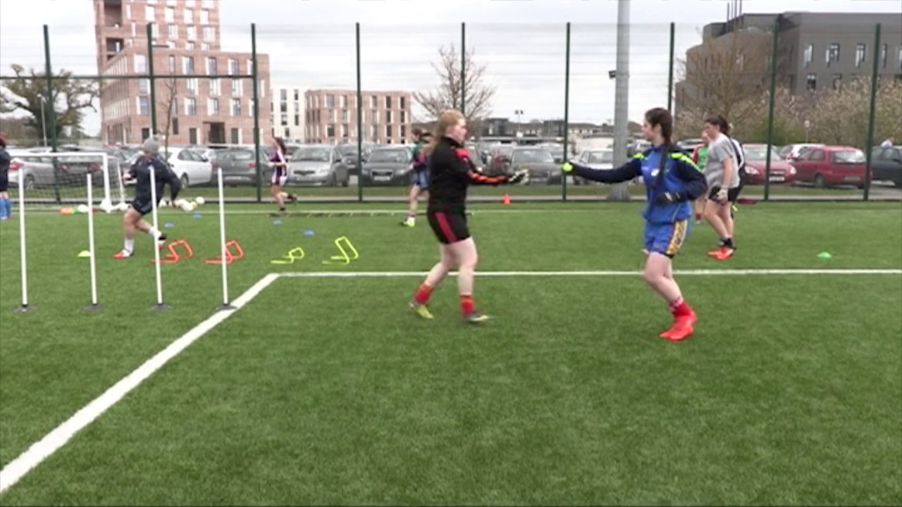 The LGFA Goalkeeper Footwork & Handling Circuit - YouTube
