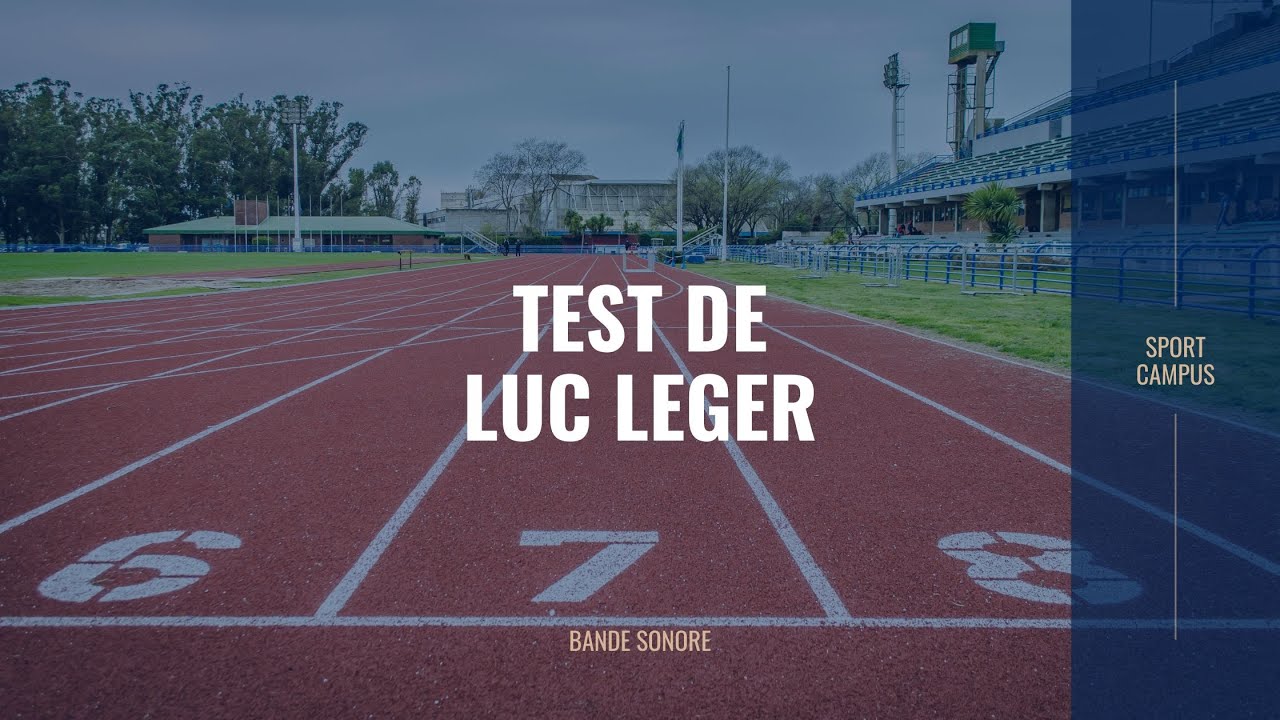 TEST NAVETTE DE LUC LEGER - BANDE SONORE - YouTube