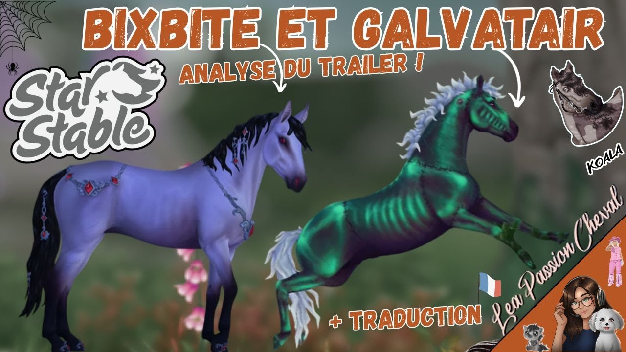 Bixbite🧟et Galvatair🧛| Chevaux magiques de l'écurie Star🧛‍♀️- Analyse ...