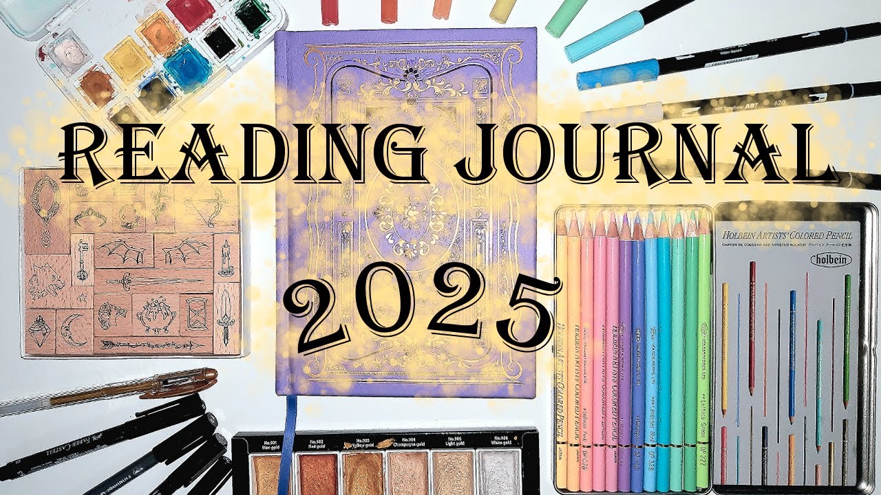 My 2025 reading journal setup & flip through 💫ideas & flip through💫 ...
