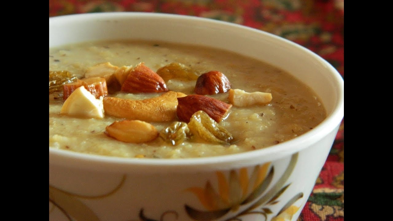 Kerala Recipe - Payasam - YouTube