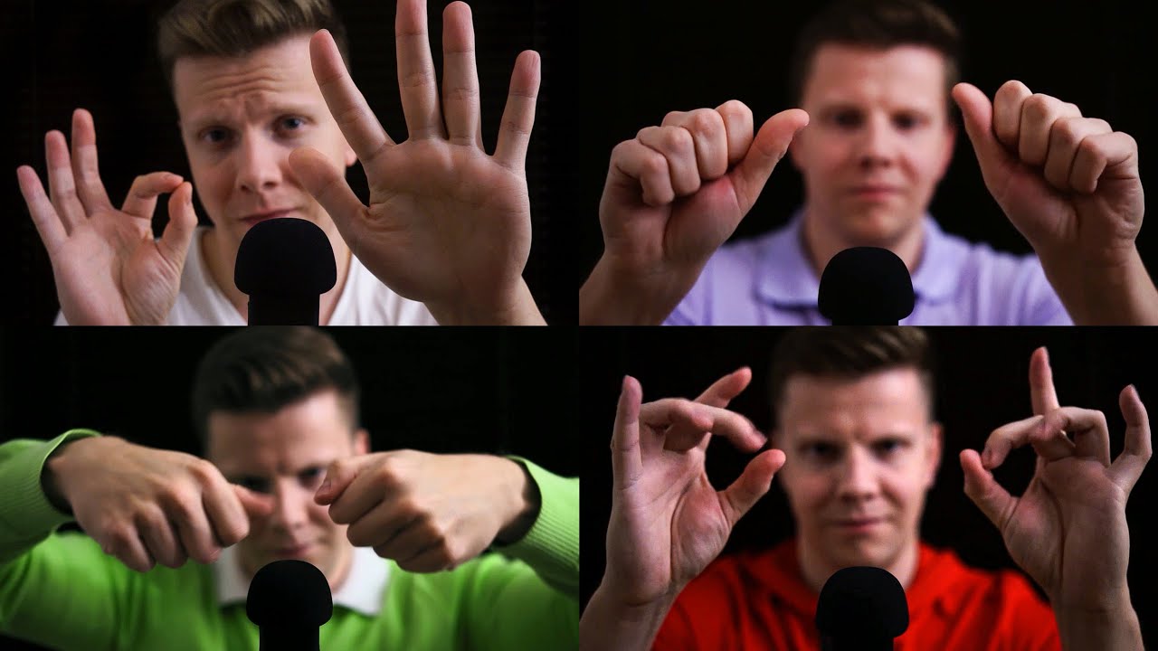 Asmr Fast And Aggressive Hand Sounds Layered I 3 Hours Youtube