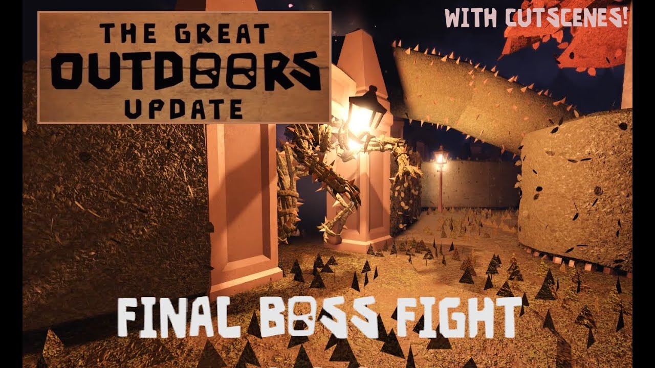 Doors OUTDOORS FINAL BOSS Gameplay + Cutscene - YouTube