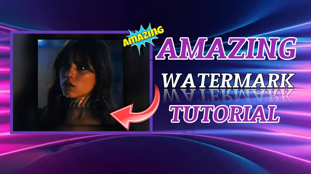 TRANSPARENT WATERMARK TUTORIAL IN CAPUCT 😲 - YouTube
