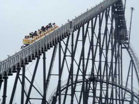 FUJIYAMA KING OF COASTER AT FUJIKYU HIGHLAND - YouTube