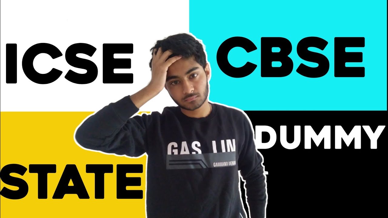 Which Board to choose in 11th? ICSE/CBSE/STATE? - YouTube