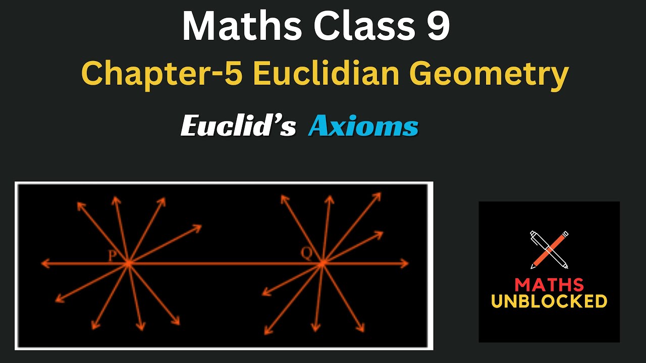 Class 9 Maths | Chapter 5 | Introduction to Euclids Geometry | NCERT ...