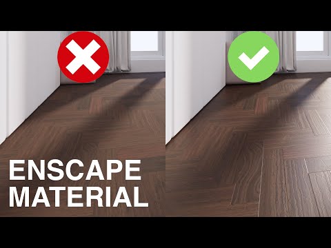 CARA SETTING MATERIAL DI ENSCAPE | TUTORIAL ENSCAPE - YouTube