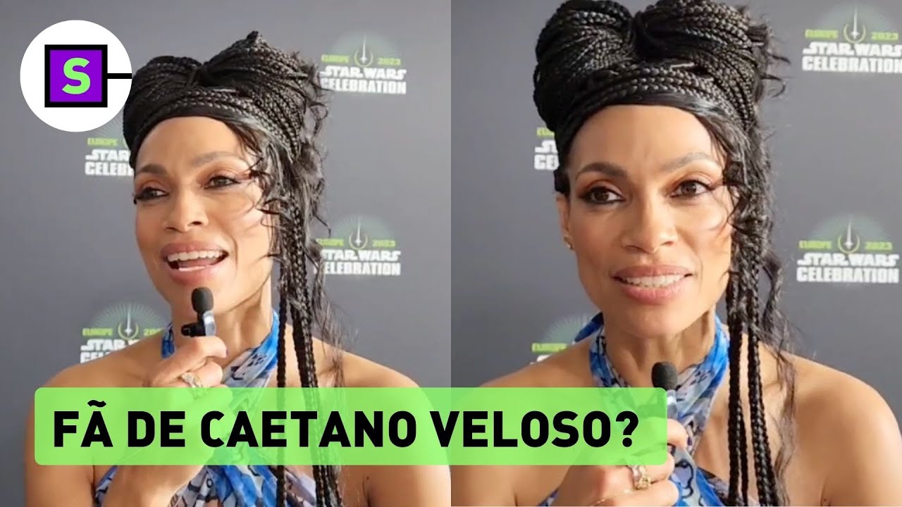 Estrela de Star Wars, Rosario Dawson revela conexão com Sônia Braga e ...