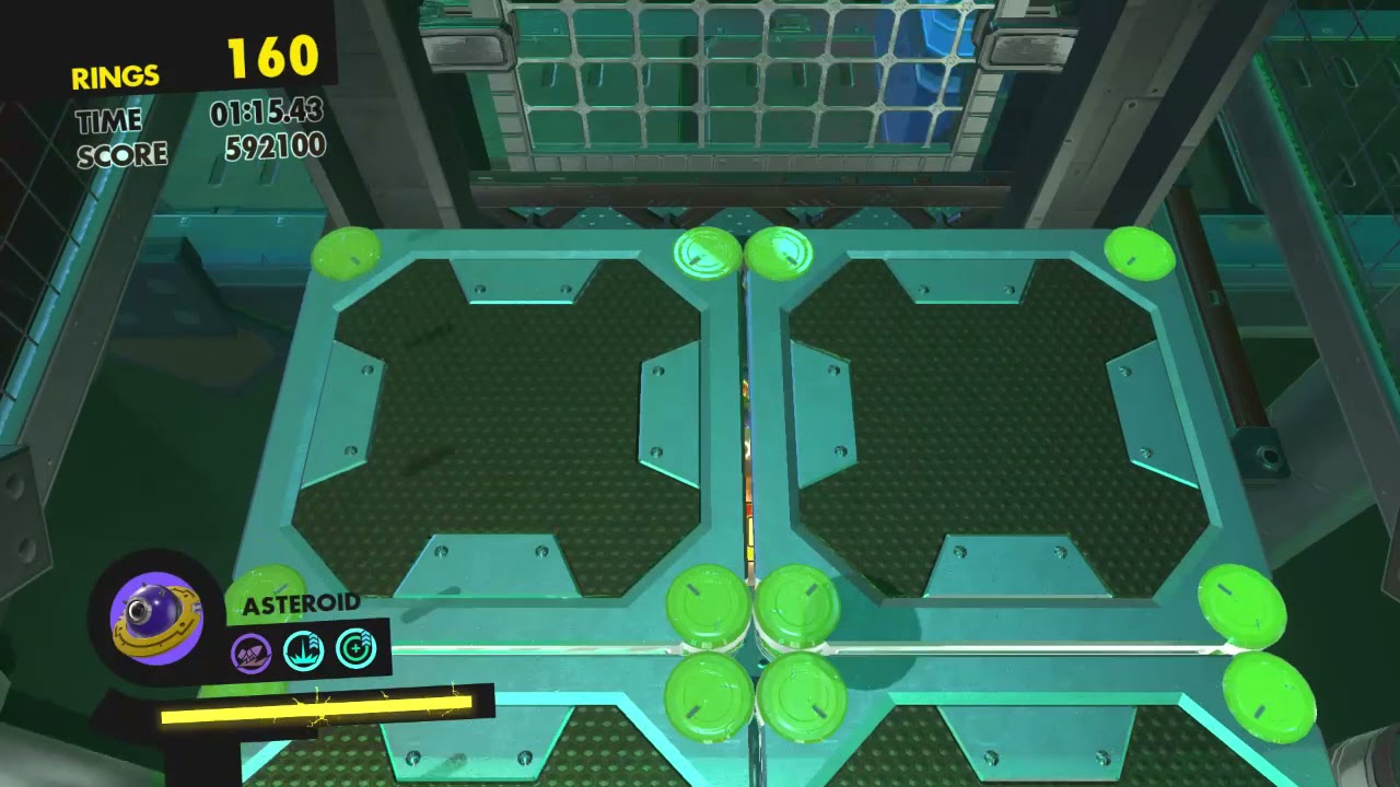 Sonic Forces - Arsenal Pyramid - Super Sonic - Asteroid Wispon - 01:58 ...