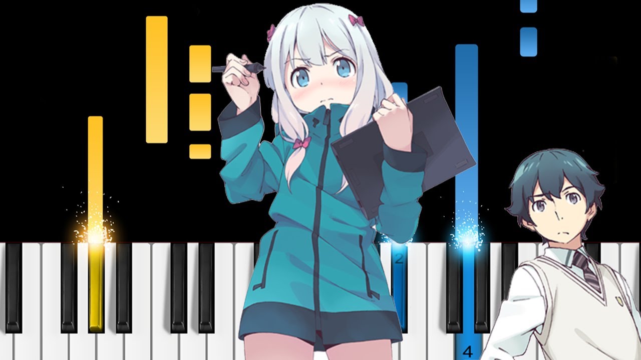 Eromanga Sensei ED - Adrenaline!!! - Piano Tutorial - エロマンガ先生 - YouTube